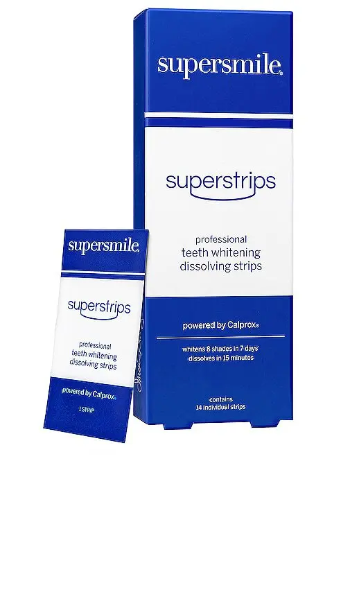 SUPERSMILE Superstrips Teeth Whitening Dissolving Strips - N,a