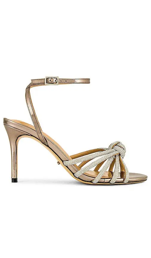 TONY BIANCO Helena Sandal - Gunmetal Shine
