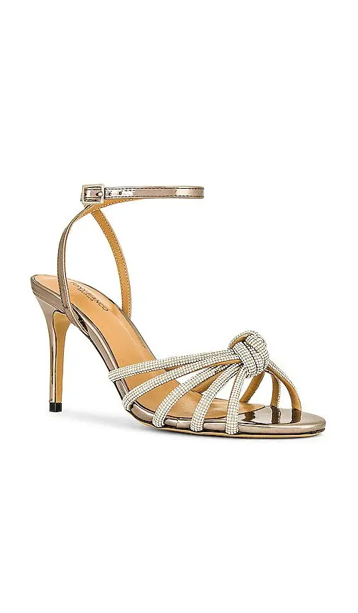 TONY BIANCO Helena Sandal - Gunmetal Shine