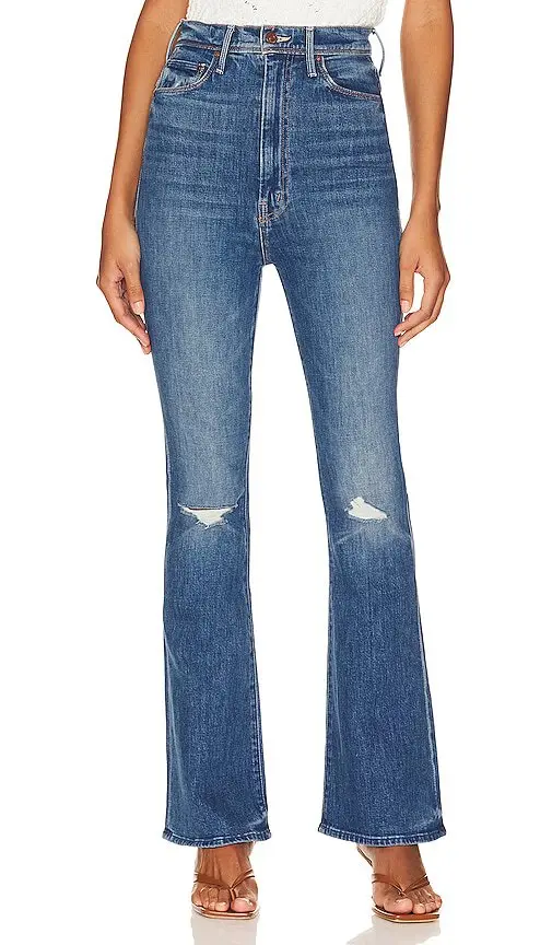 MOTHER The Tippy Top Cruiser Sneak Jeans