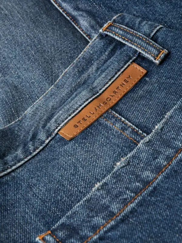 Stella McCartney Cropped Cargo Jeans