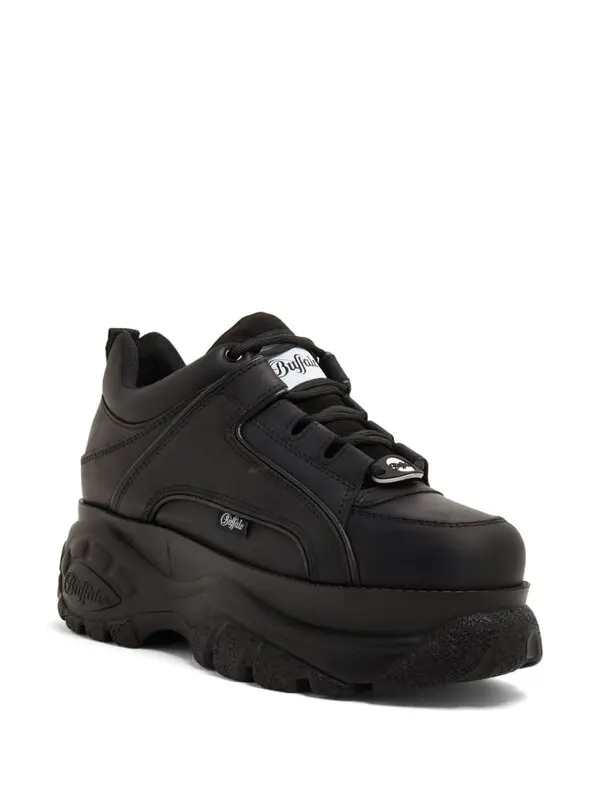 BUFFALO Classic Chunky-sole Sneakers - Black