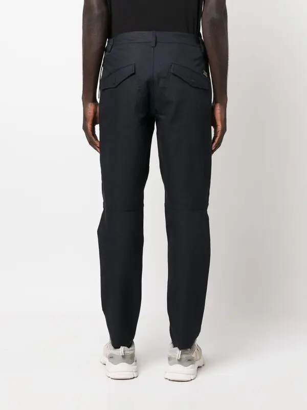 MAHARISHI Logo-patch Straight-leg Trousers