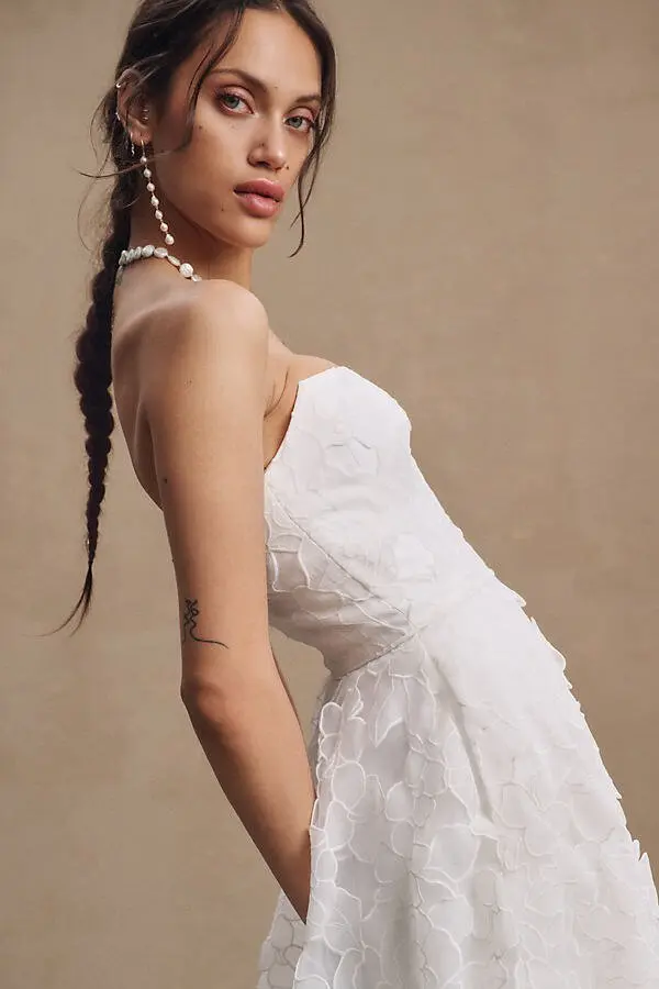Jenny Yoo Priscilla Off-the-shoulder Convertible Gown