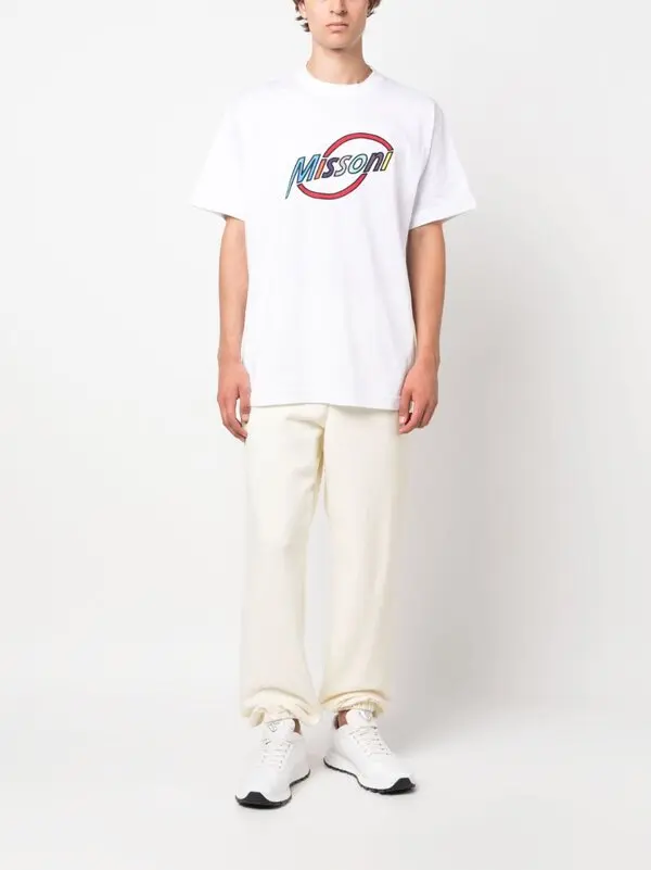 Missoni Logo-print Cotton T-shirt
