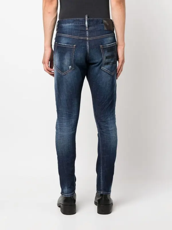 Dsquared2 Skinny Cotton Trousers