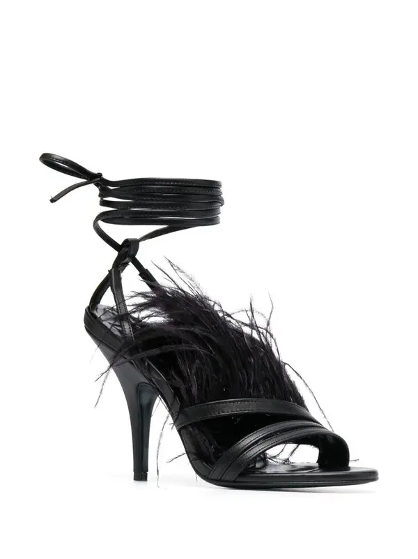 Patrizia Pepe 115mm Leather Sandals