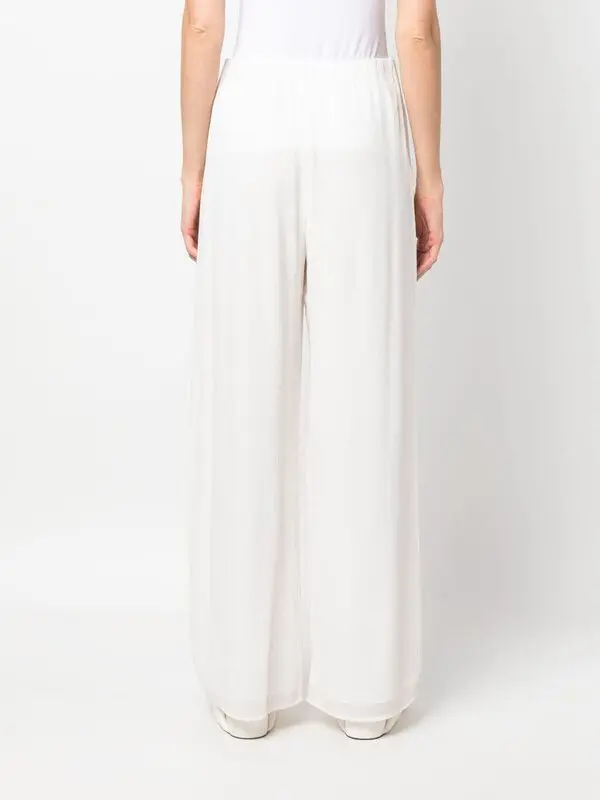 Calvin Klein Plissé Wide-leg Trousers