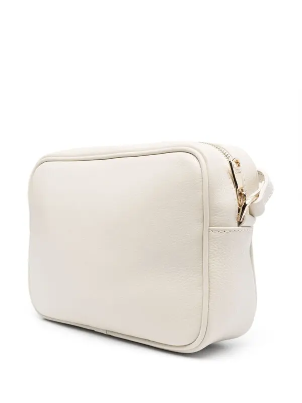 Patrizia Pepe Leather Crossbody Bag - Neutrals