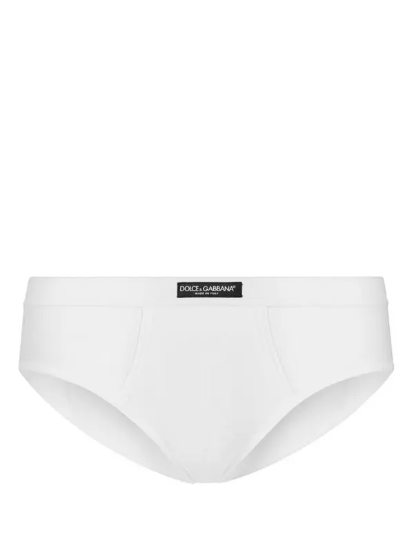 Dolce & Gabbana Logo-patch Briefs