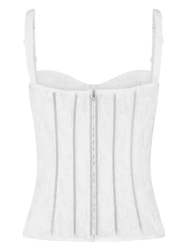 Dolce & Gabbana Lace Bustier Bodysuit