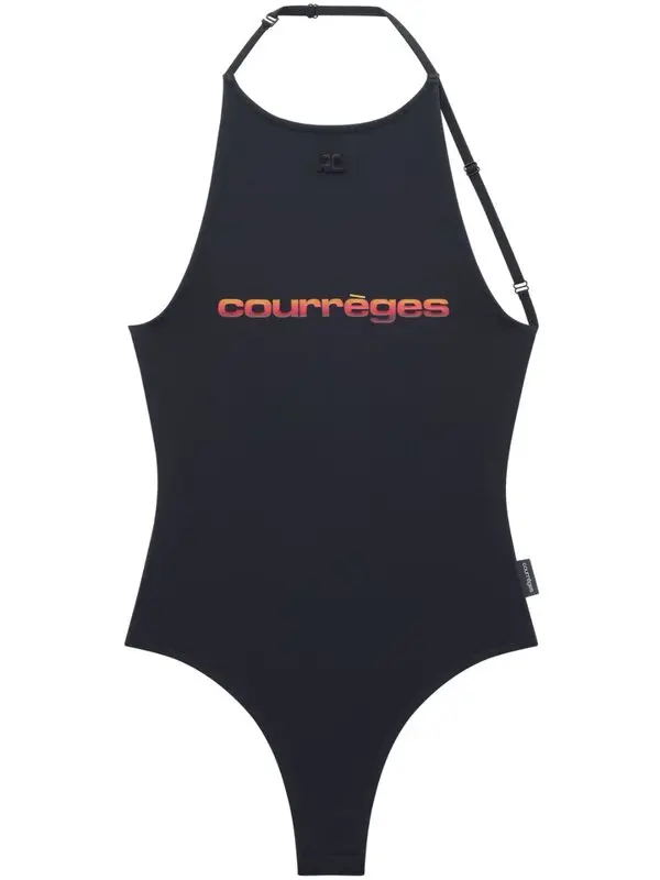 COURREGES Sunset Tech Jersey Bodysuit