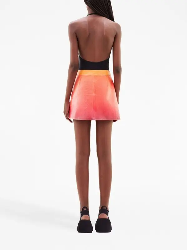 COURREGES Sunset Tech Jersey Bodysuit