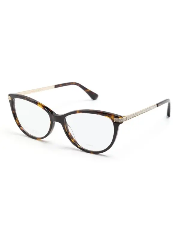 JIMMY CHOO Cat-eye Tortoiseshell Glasses