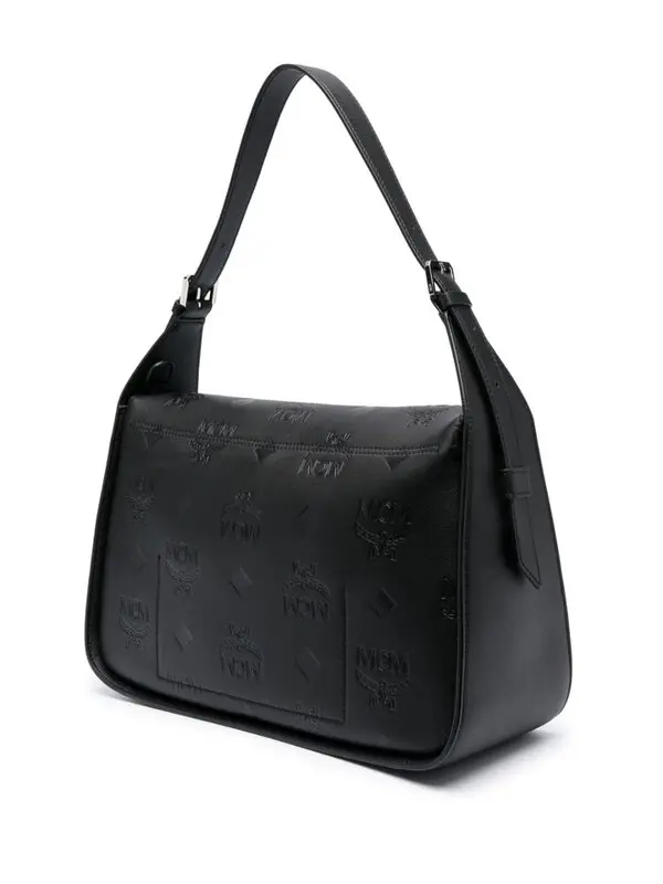 Mcm Hobo Leather Tote Bag
