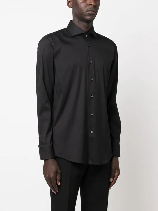BOSS Spread-collar Button -up Shirt