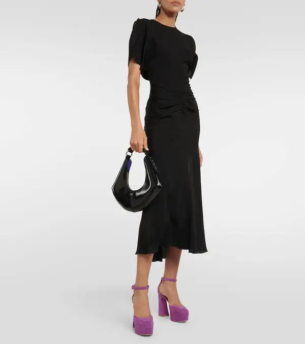 GIANVITO ROSSI Vernice Platform Pumps - Pink