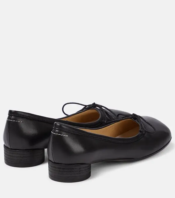 MAISON MARGIELA Leather Ballet Flats