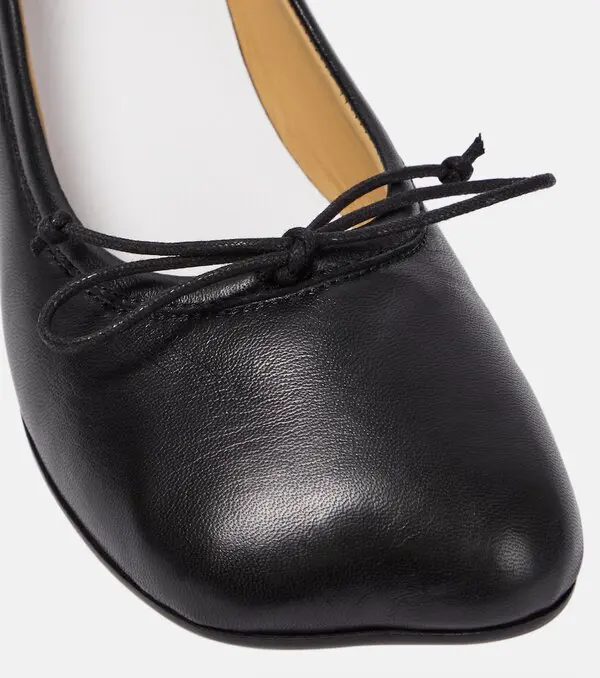 MAISON MARGIELA Leather Ballet Flats