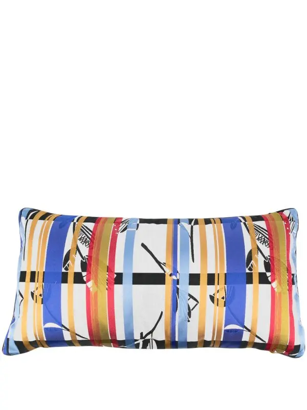 Missoni Graphic-printed Cotton Cushion - Black