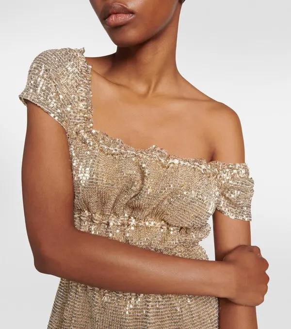 Altuzarra Embellished Silk Gown