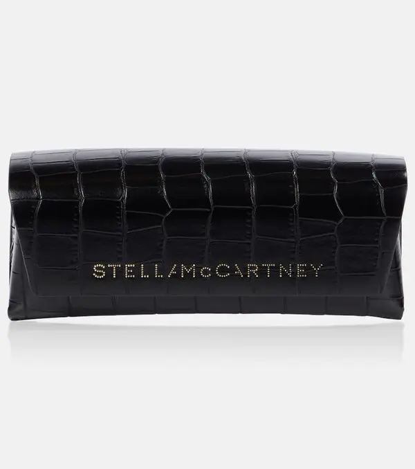 Stella McCartney Tortoiseshell Rectangular Sunglasses