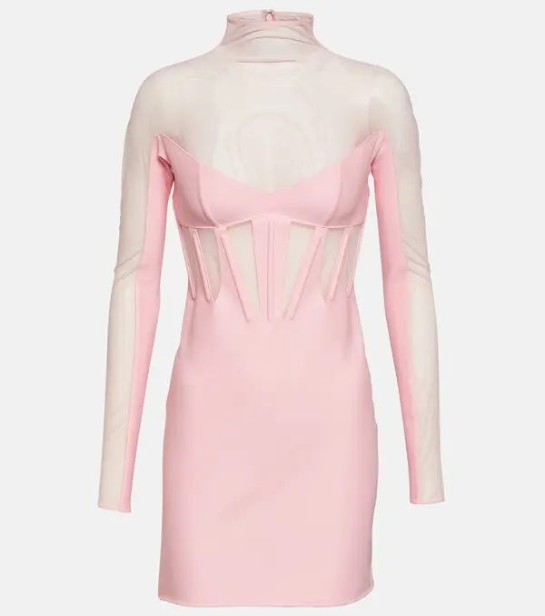 MUGLER Corset Mini Dress