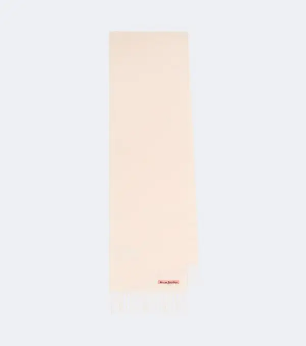 Acne Studios Fringed Wool Scarf