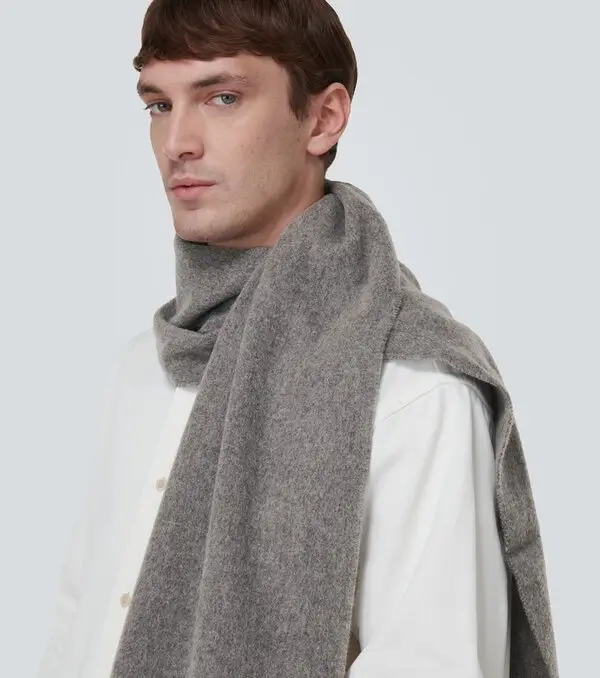 Acne Studios Fringed Wool Scarf