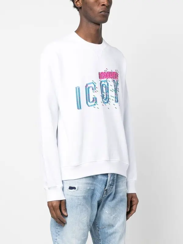 Dsquared2 Icon-print Cotton Sweatshirt