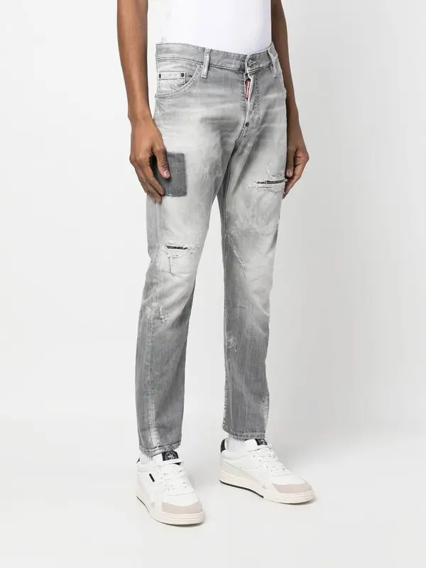 Dsquared2 Distressed-effect Slim-fit Jeans