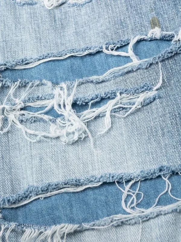 Dsquared2 Distressed Straight-leg Jeans