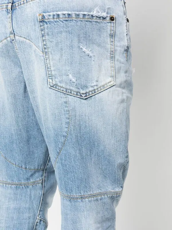 Dsquared2 Cropped Baggy-fit Jeans