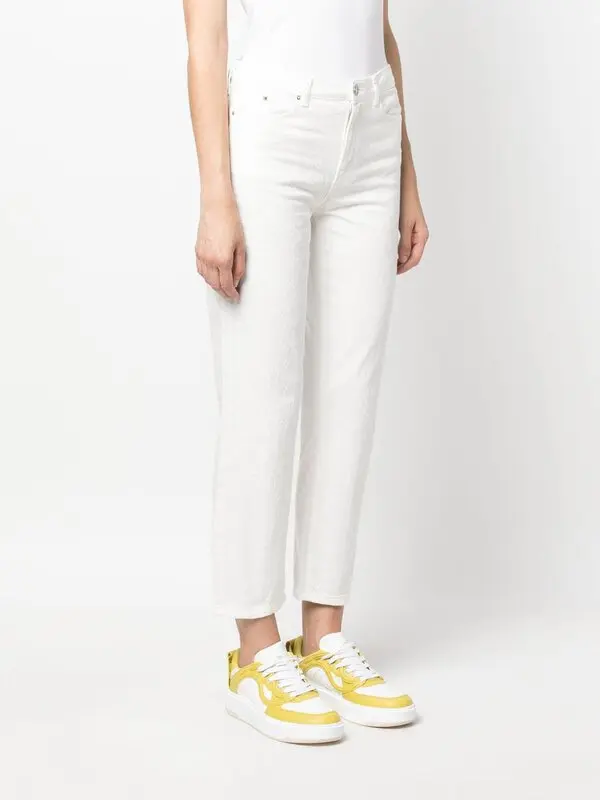Karl Lagerfeld High-waisted Straight-leg Jeans