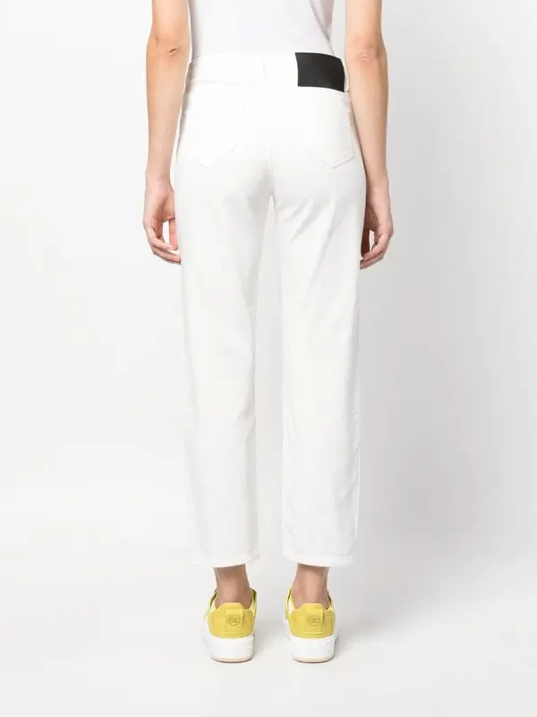 Karl Lagerfeld High-waisted Straight-leg Jeans