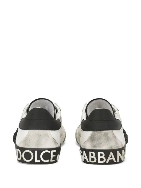 Dolce & Gabbana Portofino Low-top Sneakers - White