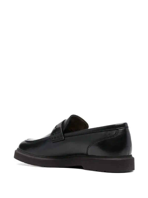 Brunello Cucinelli Monili Chain-embellished Loafers