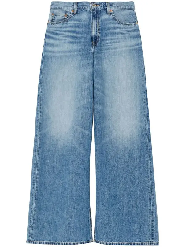 RE/DONE Low Rider Loose Jeans - Blue