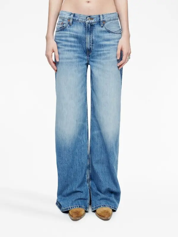 RE/DONE Low Rider Loose Jeans - Blue