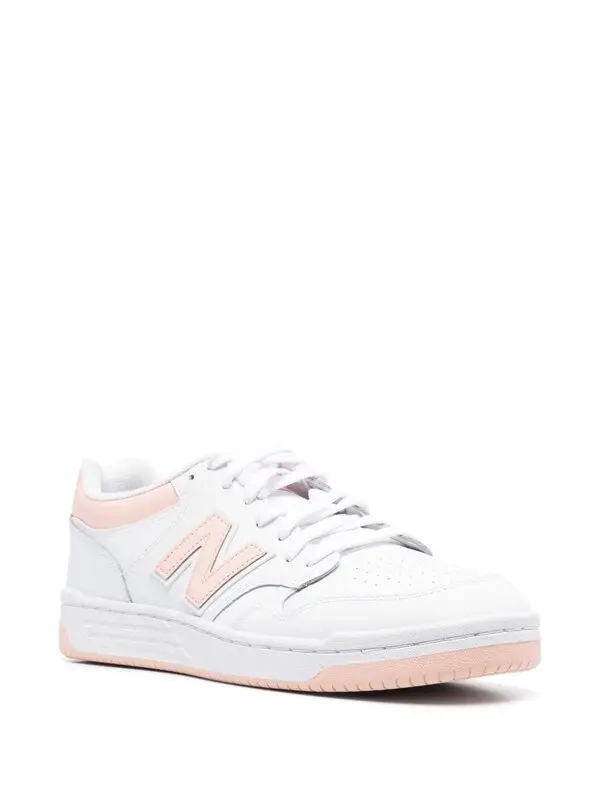 NEW BALANCE 480 Leather Sneakers - White