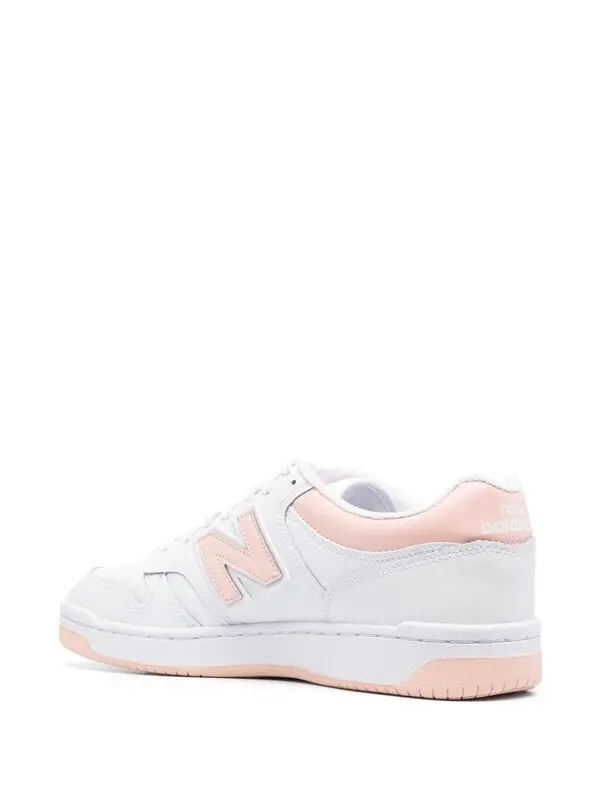 NEW BALANCE 480 Leather Sneakers - White