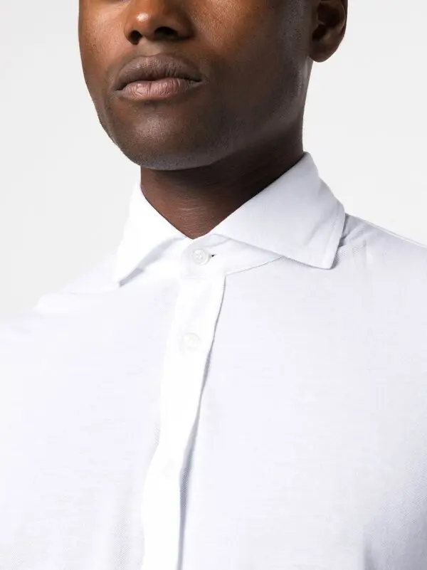 BARBA NAPOLI Long-sleeve Cotton Shirt