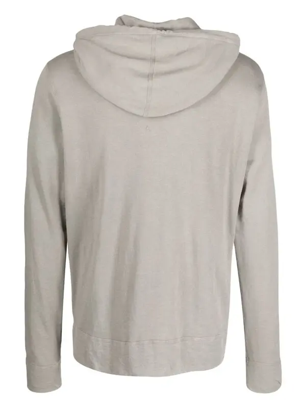 JAMES PERSE Supima Cotton Zip-up Hoodie