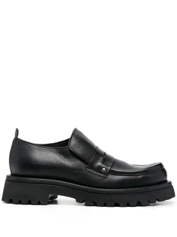Moma Penny-slot Leather Loafers
