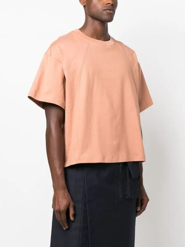 STYLAND X Notrainproof Panelled Jersey T-shirt