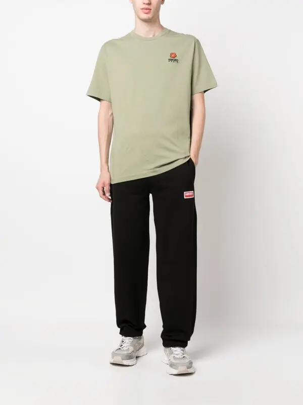 Kenzo Logo-embroidered Tapered Track Pants