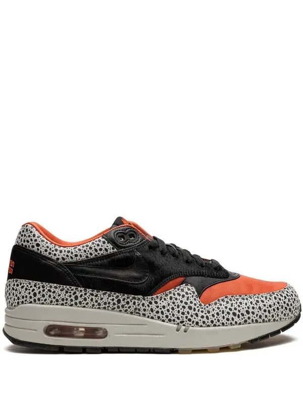 Nike Air Max 1 Supreme Qk Safari Pack Sneakers - Black