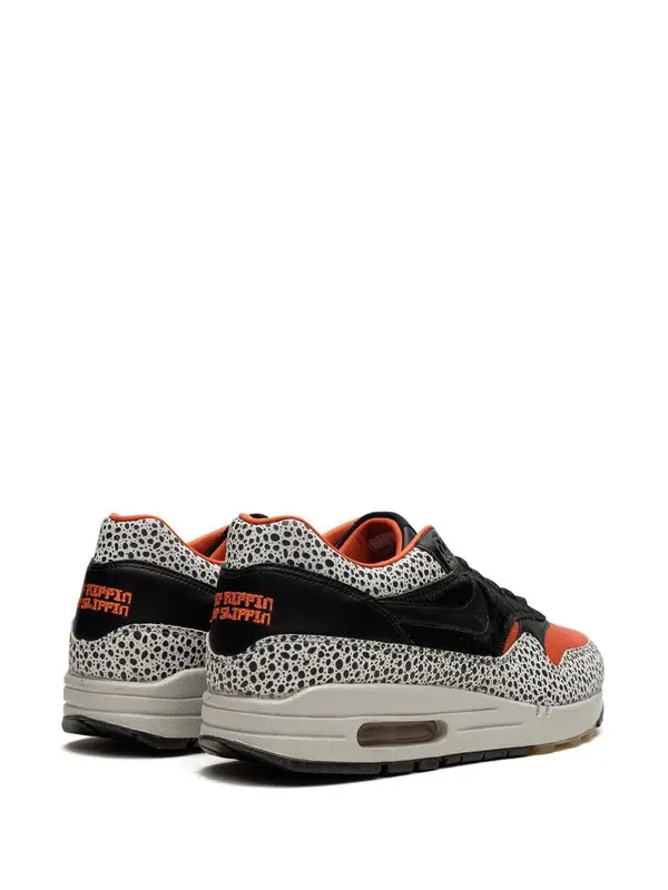 Nike Air Max 1 Supreme Qk Safari Pack Sneakers - Black