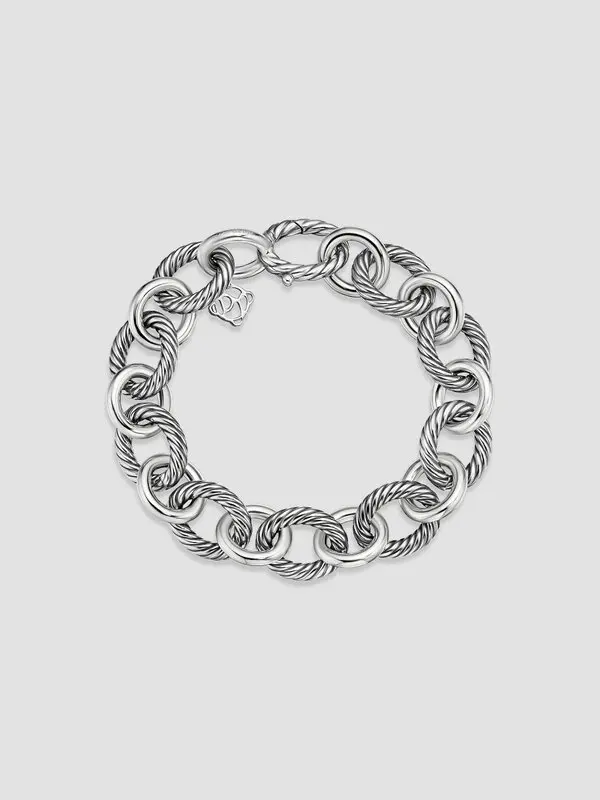 David Yurman Large Oval Link Bracelet