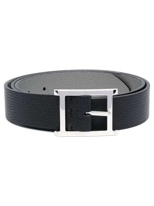 Orciani Logo-debossed Leather Belt